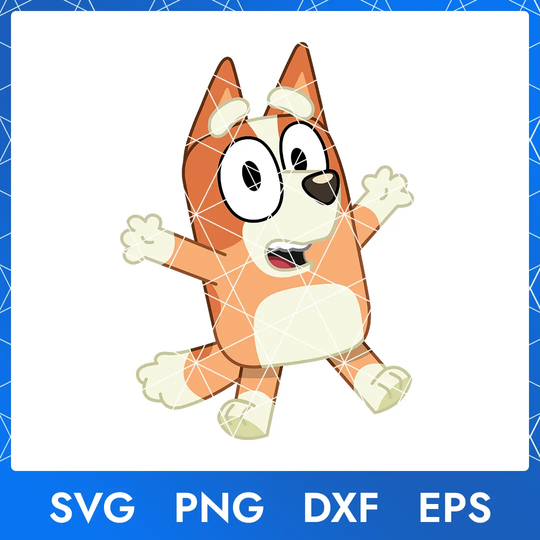 16+ Bluey Bingo SVG | PNG | DXF | EPS - 300 DPI Resolution
