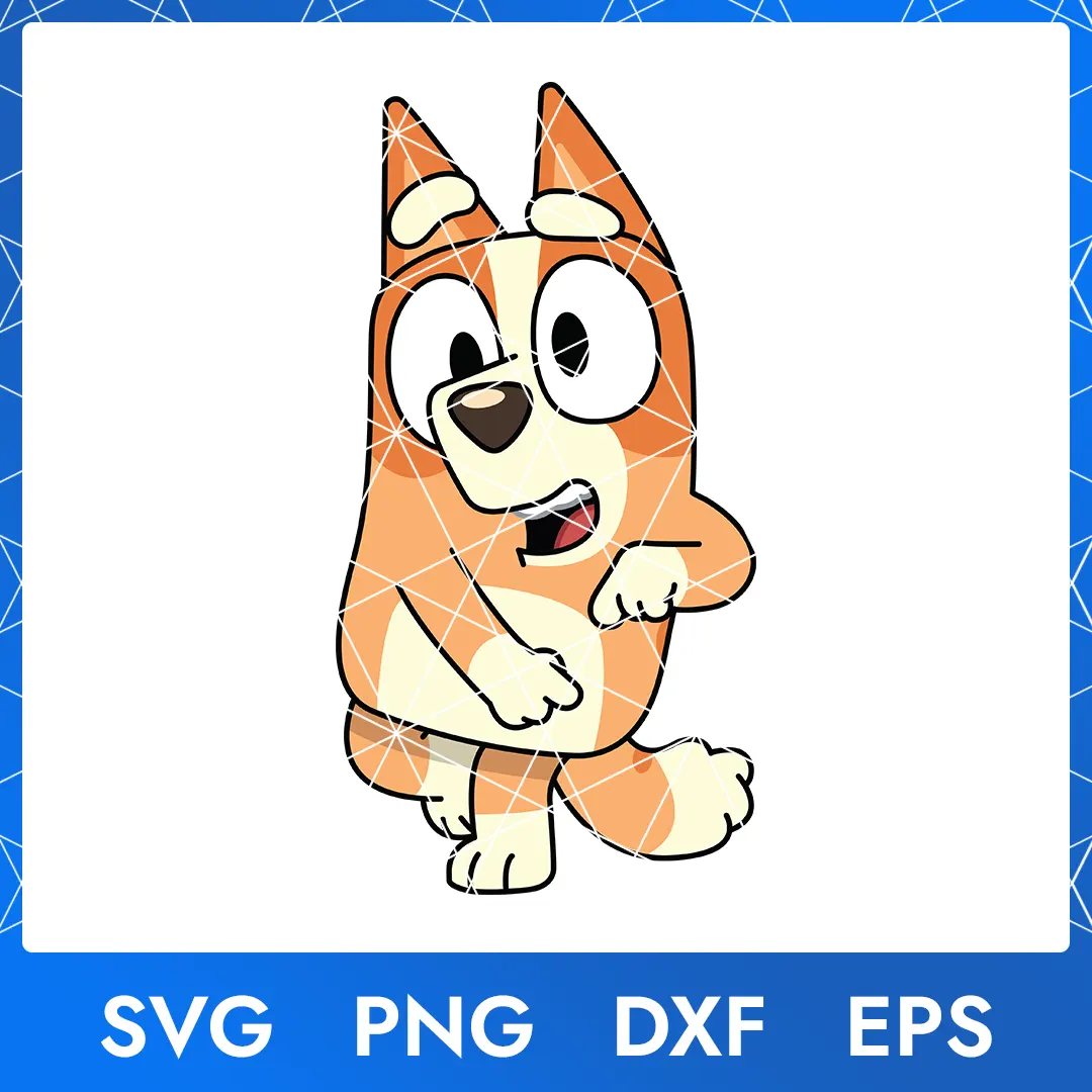 16+ Bluey Bingo SVG | PNG | DXF | EPS - 300 DPI Resolution