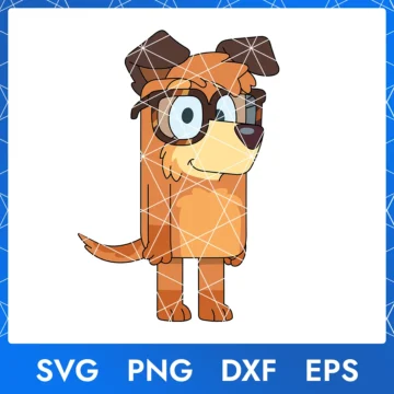Bluey Chloe Svg, Png, Dxf, Eps - Digital Download