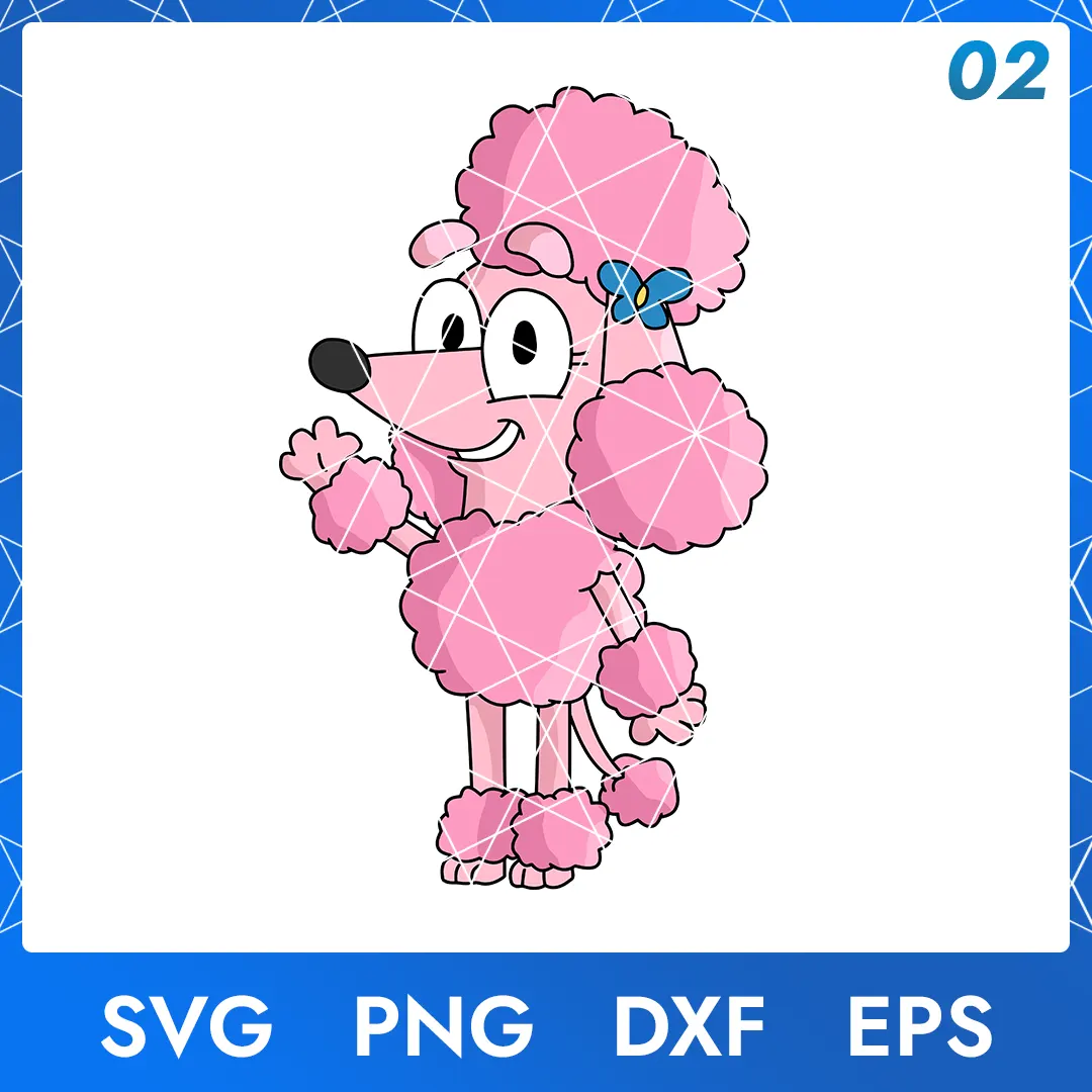 Bluey Coco Svg, Png, Dxf, Eps - Instant Download