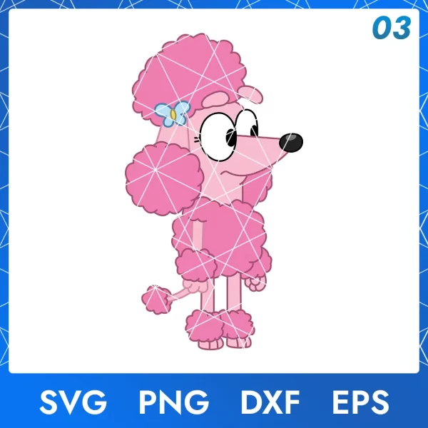 Bluey Coco Svg, Png, Dxf, Eps - Instant Download