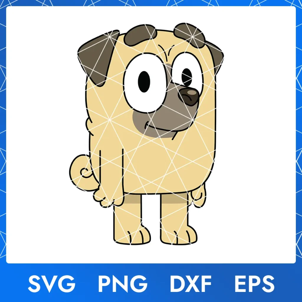 Buddy Bluey Svg, Png, Dxf, Eps - Instant Download