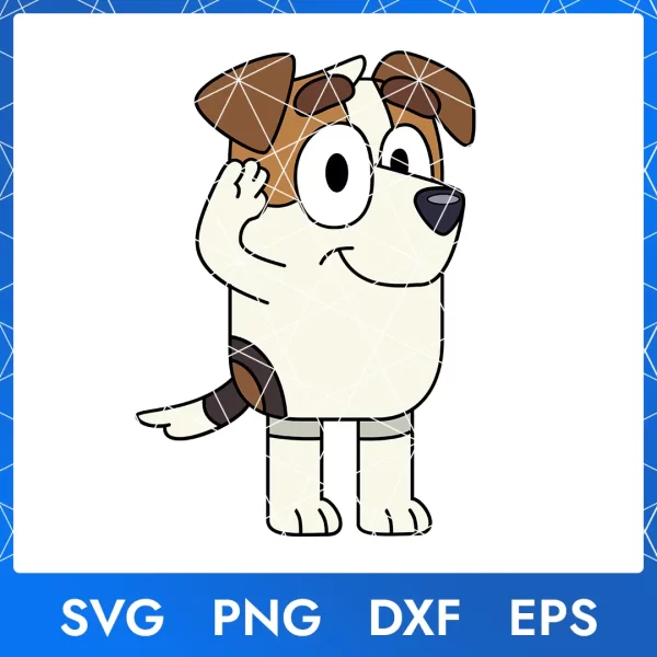 Download List of Bluey Characters SVG | Printable Files