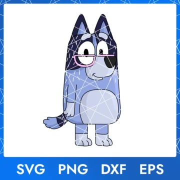 Bluey Chloe Svg, Png, Dxf, Eps - Digital Download