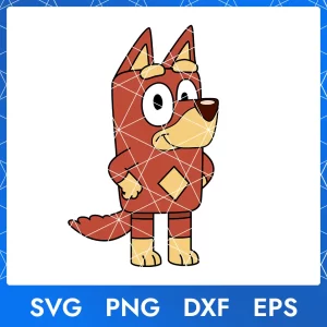 Bluey Busker Svg, Png, Dxf, Eps - Digital Download