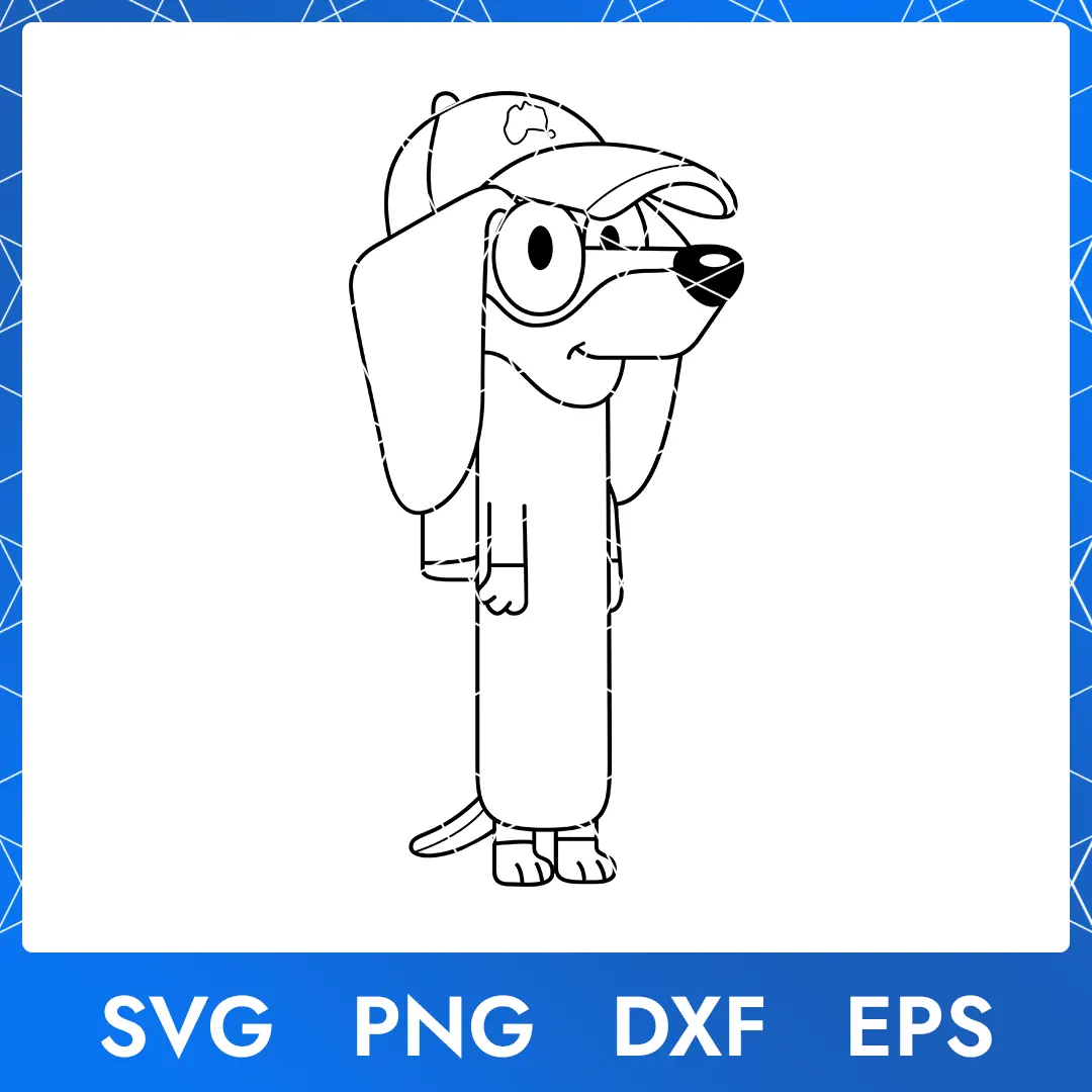 3+ Snickers Bluey SVG - Premium Print-Ready Files