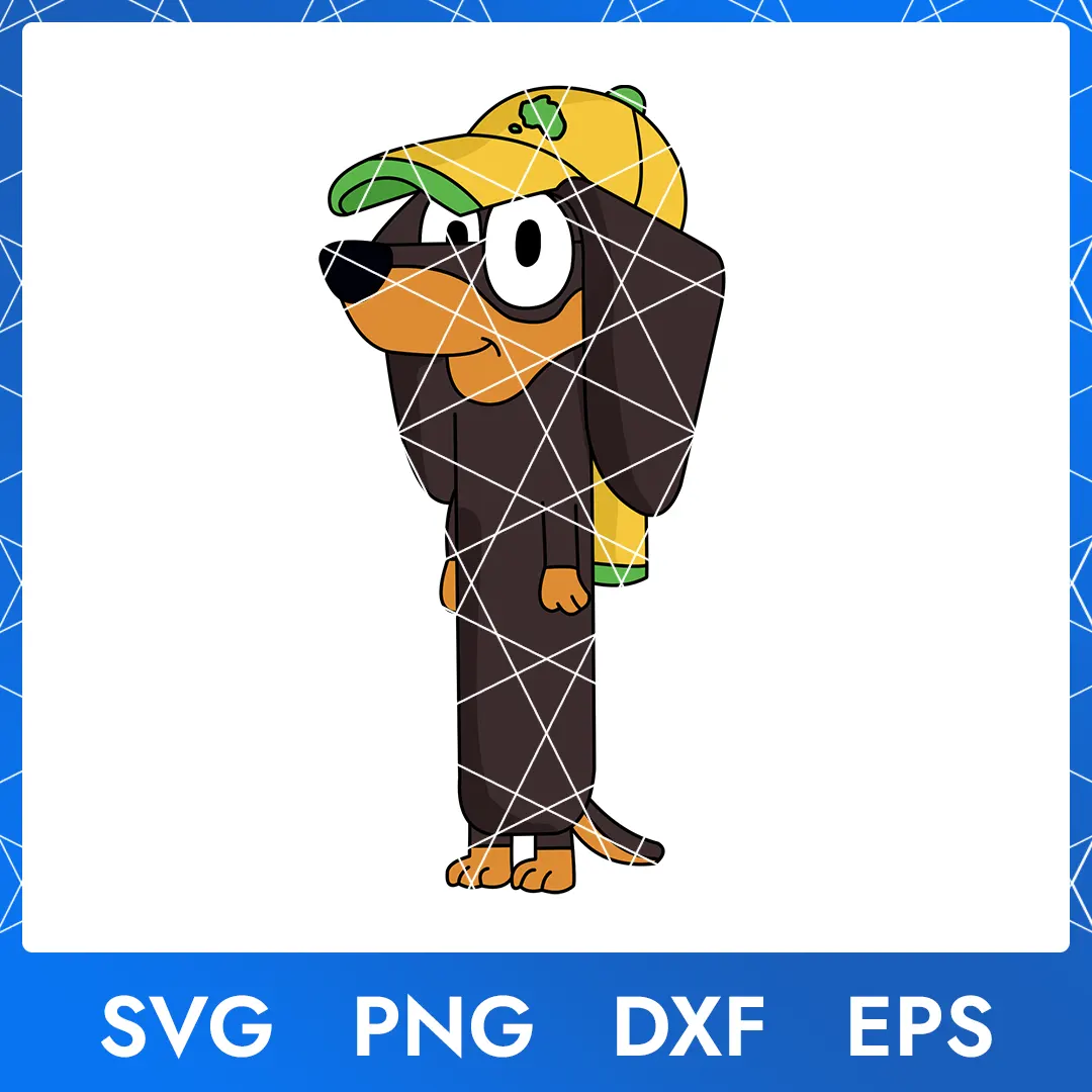 3+ Snickers Bluey SVG - Premium Print-Ready Files