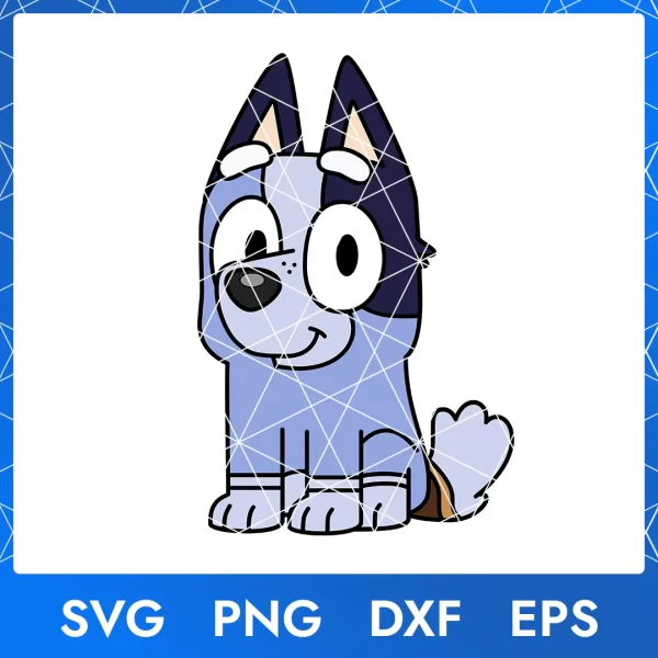 Bluey Busker Svg, Png, Dxf, Eps - Digital Download