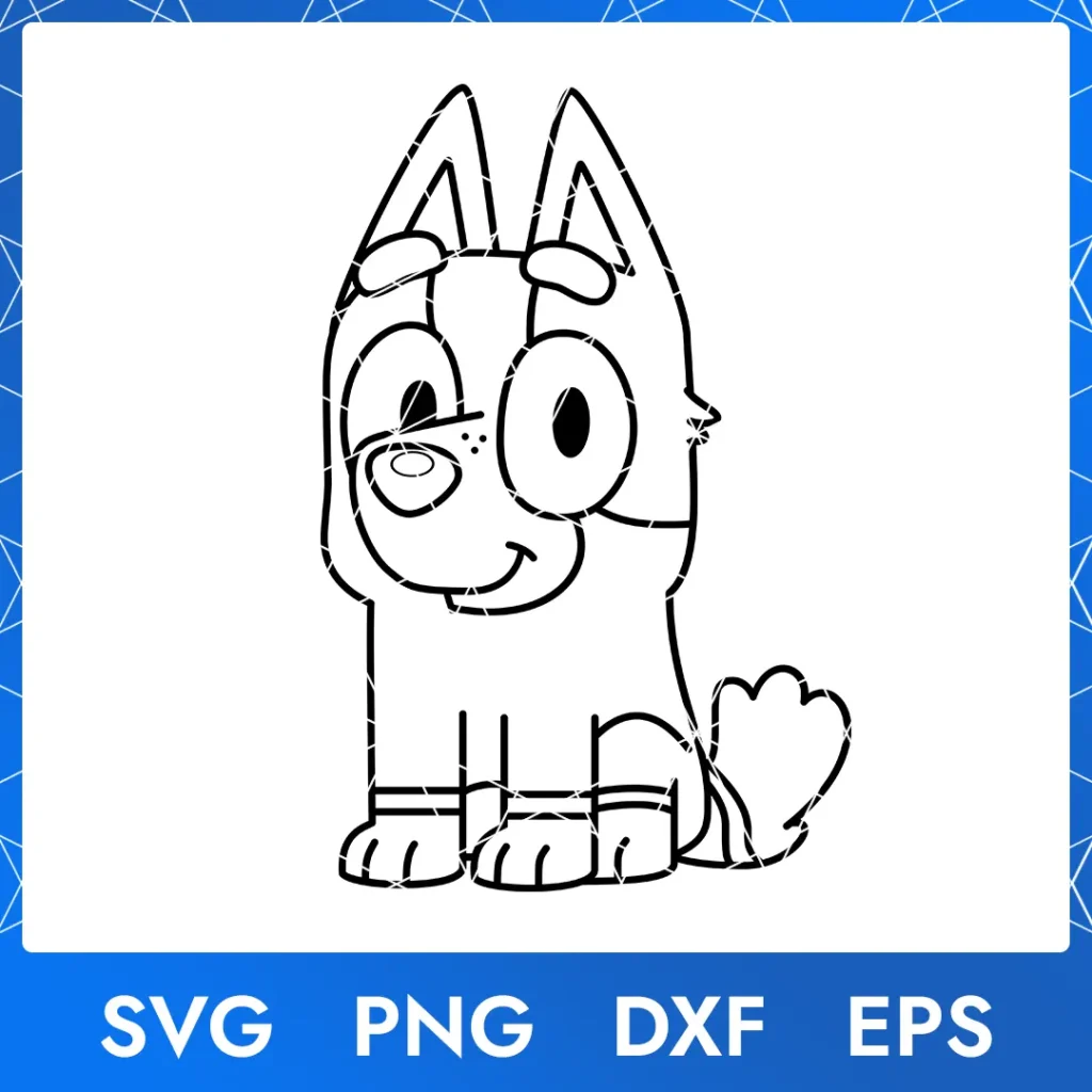 5+ Bluey Socks SVG - Easy to Use DIY Print Files