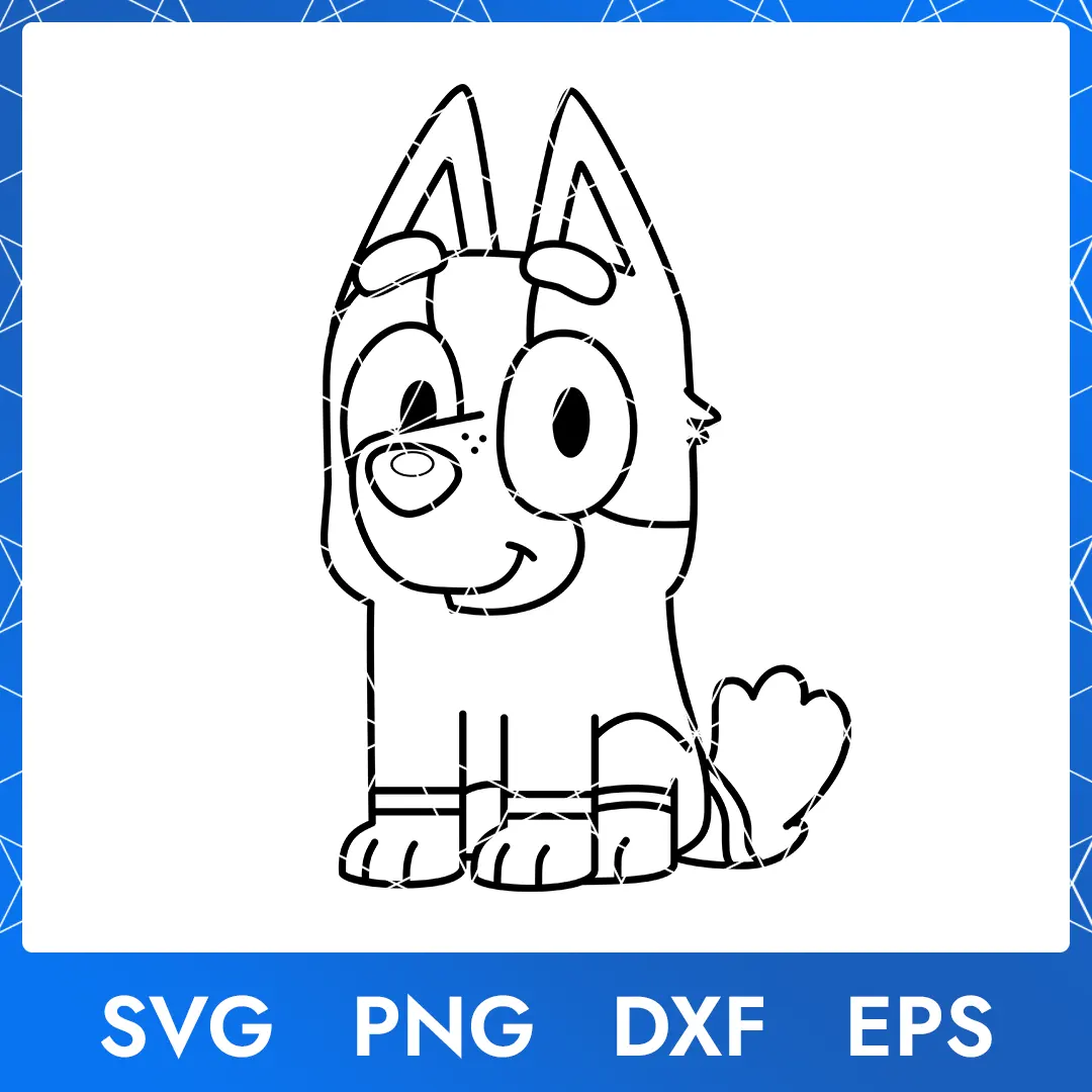 5+ Bluey Socks SVG - Easy to Use DIY Print Files