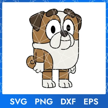 Bluey Characters SVG Free Download – Multi-format, Printable
