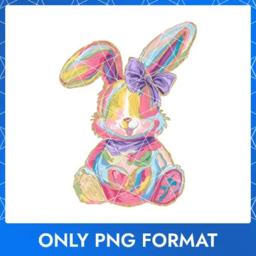 Easter Bunny Rabbit PNG Transparent Clipart Image