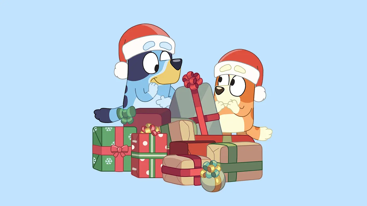 Bluey Christmas SVG - Printable & Cuttable Christmas Design